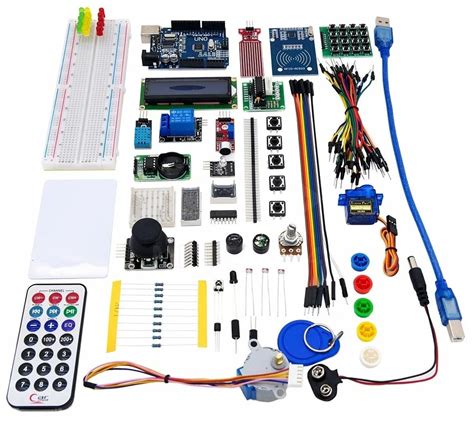 Набор для моделирования Ардуино на Arduino Uno 9v Maximum Kit 1 в комплекте канал с