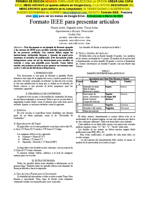 Formato Ieee Pdf Informática