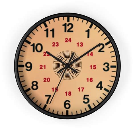 24 Clock Format Etsy