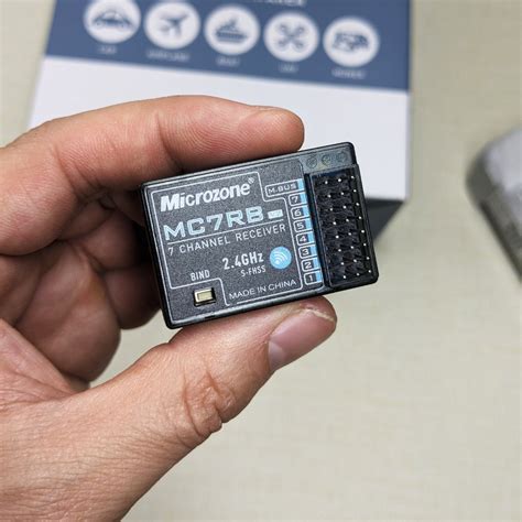 bộ điều khiển 6 kênh microzone mc6c tx and mạch thu mc7rb rx dùng