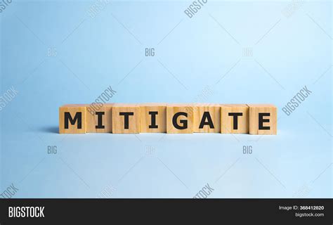 Mitigate Word Made Image Photo Free Trial Bigstock