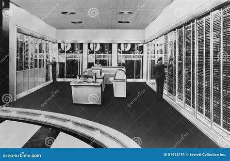 Mainframe Computer Stock Image Image Of Antiques Computer 51995791