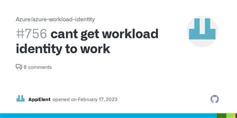 Cant Get Workload Identity To Work · Issue 756 · Azureazure Workload