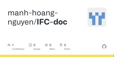 GitHub Manh Hoang Nguyen IFC Doc