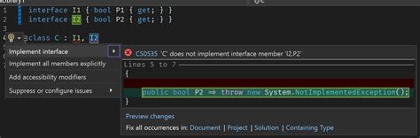 Implement Interface Action Can Implement The Wrong Interface · Issue
