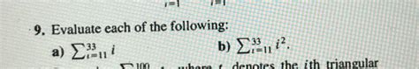 solved evaluate each of the