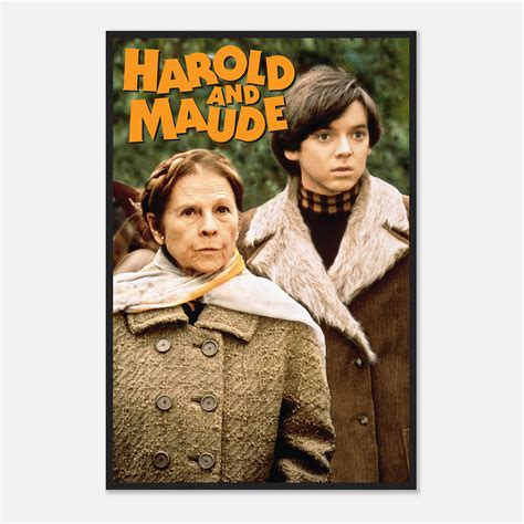 Harold And Maude 1971 Movie Poster Harold And Maude Classic Vintage