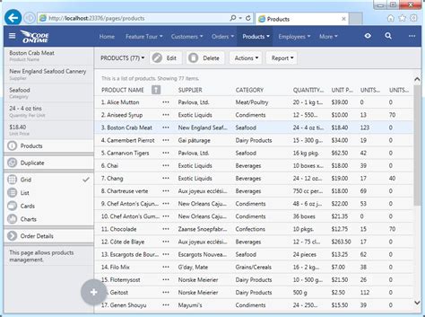 code on time action bar see all 250 icons desktop master detail