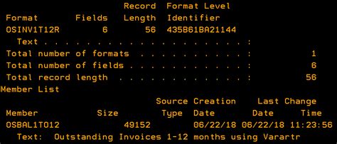 Ibm Midrange AS400 File Format Level Identifiers Keep Changing