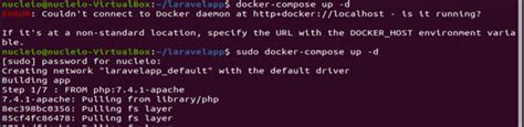 How To Install Laravel Application In Docker Container Nucleio