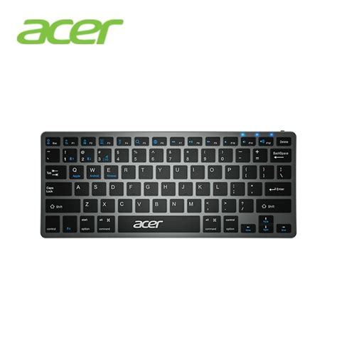 Acer Acer Keyboard Mouse Set Wireless Office Splashproof Computer Km41 2k Black Shopee Malaysia