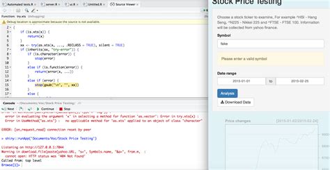 Shiny R Date Input Pop Up Message Stack Overflow