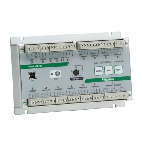 Best Selling Arc Flash Protection Relay With Arc Flash Sensor And Arc Fault Detection Via Rs485