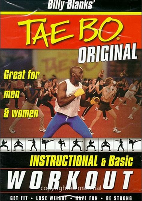 Tae Bo Original Instructional And Basic Dvd 2004 Dvd Empire