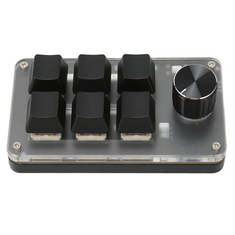 Bluetooth Programmable Keyboard Usb Customized Mini Red Switch Keyboard With Knob