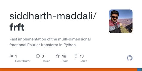 Frft Tutorial Ipynb At Main Siddharth Maddali Frft GitHub