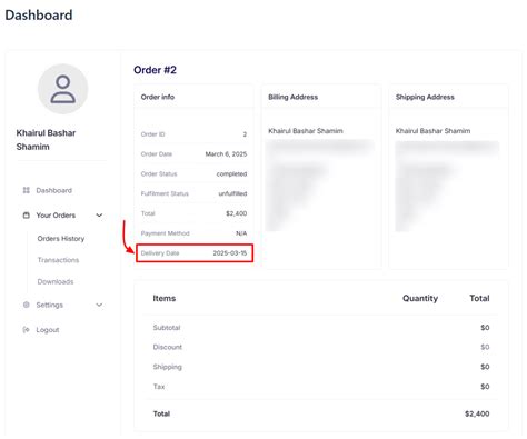 Delivery Date Picker Easycommerce