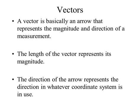 Vector Direction And Magnitude