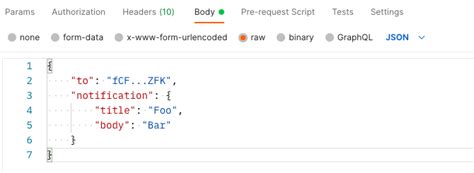 Android Failed To Send The Fcm Push Notification Using The Rest Api Stack Overflow
