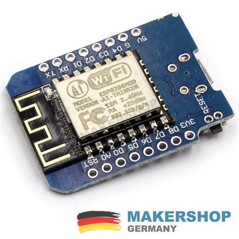 D1 Esp8266 Mini Wlan Board Mikrokontroller Wifi Modul Wemos Nodemcu