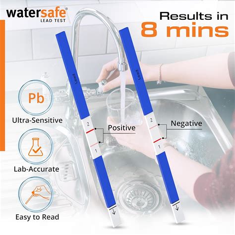 Watersafe Water Lead Test Kit Ws 207 Single Water Quality Testing Kits