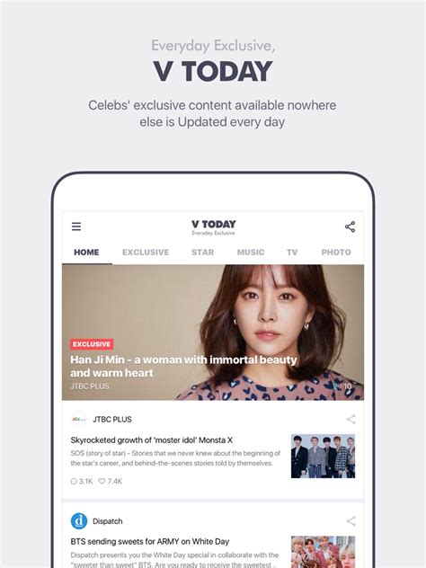 V Live App For Stars And Fans For Ios Iphoneipad Free Download At