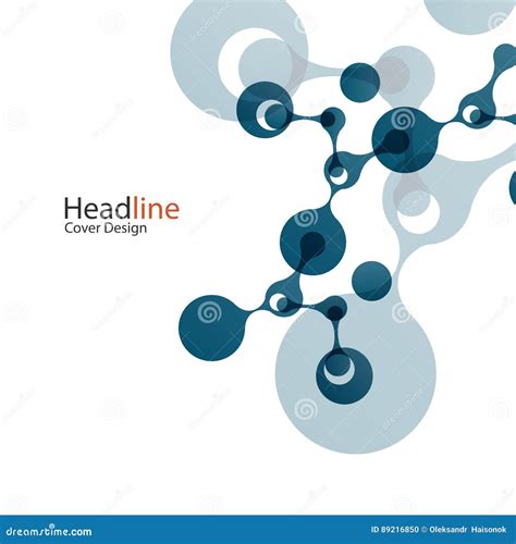 Vector Network Connect Concept Design Stock Vector Illustration Of Internet Chemistry 89216850