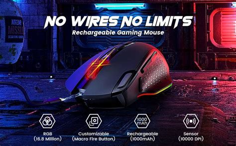 Cackbird Wireless Gaming Mouse