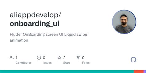 GitHub Aliappdevelop Onboarding Ui Flutter OnBoarding Screen UI Liquid Swipe Animation