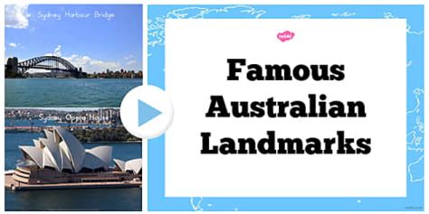 Australia Map With Tourist Attractions