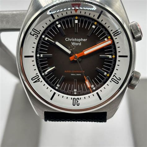 Christopher Ward C65 Super Compressor Black Sand 012021 Wh636