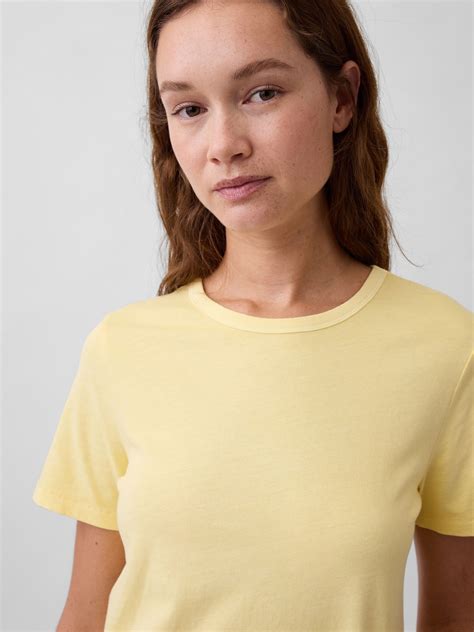 Camiseta De Algodón Vintagesoft Gap Es