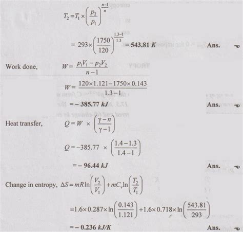 Solved Problems On Entropy Thermodynamics