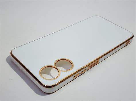 OPPO A TPU Gold Chrome Back Cover BT Limited Edition Store