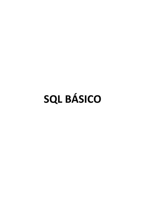 Sql Ejemplos Varios Programacion Study Notes Of Computer Engineering