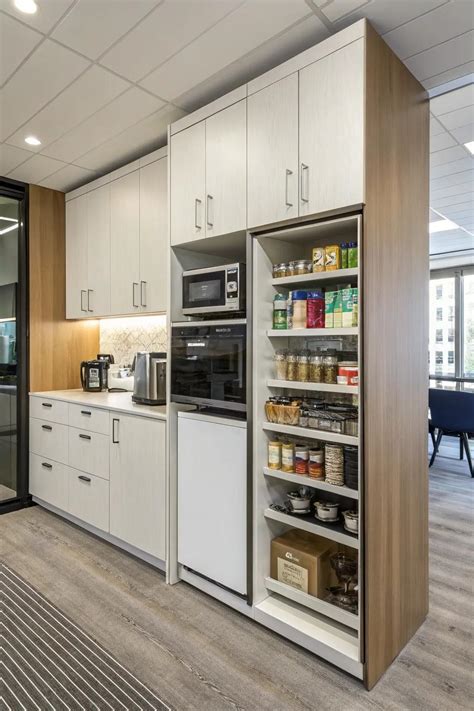 16 Stylish Office Pantry Design Ideas