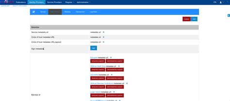 Jagger Federations Management Tool