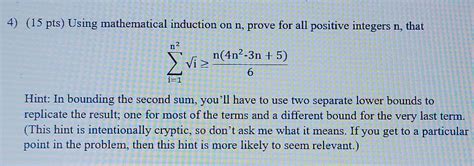 Solved 1 6 Pts Let Fi Denote The Ith Fibonacci Number Chegg Com