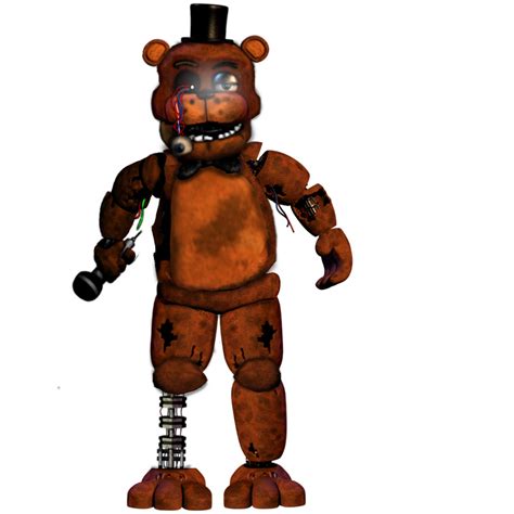 Withered Classic Freddy Fazbear By Fnafspeedfan On Deviantart
