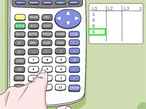 How To Calculate Standard Deviation On The TI Calculator