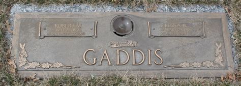 Robert William Gaddis 1903 1973 Find A Grave Memorial