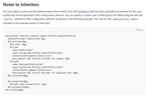 Notes To Inheritors Badly Formatted · Issue 871 · Dotnetdotnet Api