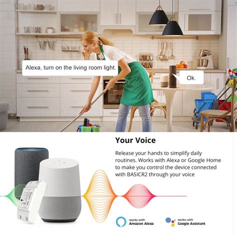 Sonoff Basic R2 Wifi Diy Smart Wireless Remote Swi Vicedeal