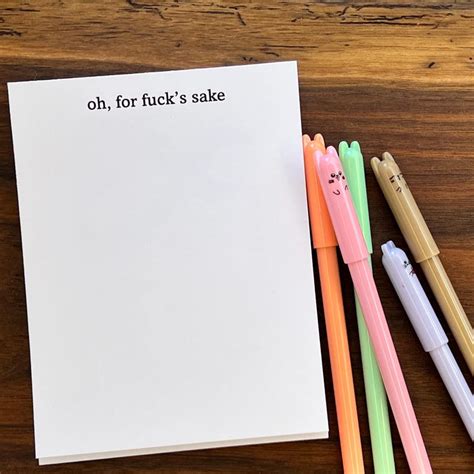 For Fucks Sake Etsy