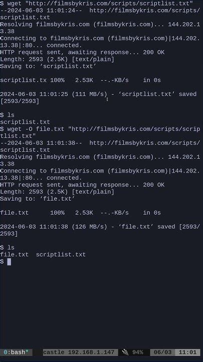 08 Linux Shell Downloading Files With Wget Youtube
