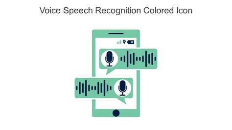 Voice Speech Recognition Colored Icon In Powerpoint Pptx Png And Editable Eps Format PPT Example