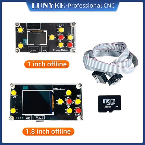 Lunyee Grbl Offline Controller Board 3 Axis Offline Cnc Controller For 3018pro 1610 2418 3018