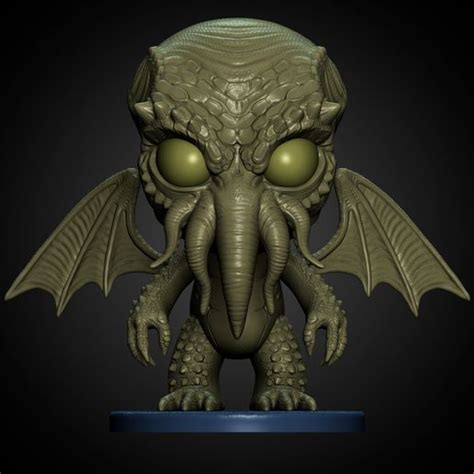 👹 Mini Cthulhu・free 3d File For 3d Printing・cults