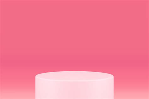 핑크 3d 받침대 실린더 기초 수상 경기장 이벤트 축하 제품 발표 벡터 0명에 대한 스톡 벡터 아트 및 기타 이미지 0명