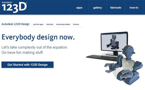 Autodesk 123d Design Soft And Apps